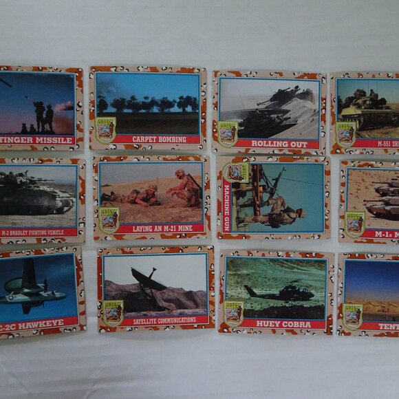 Other | Desert Storm Trading Cards Complete Set Series 2 87 Cards 1991 ...